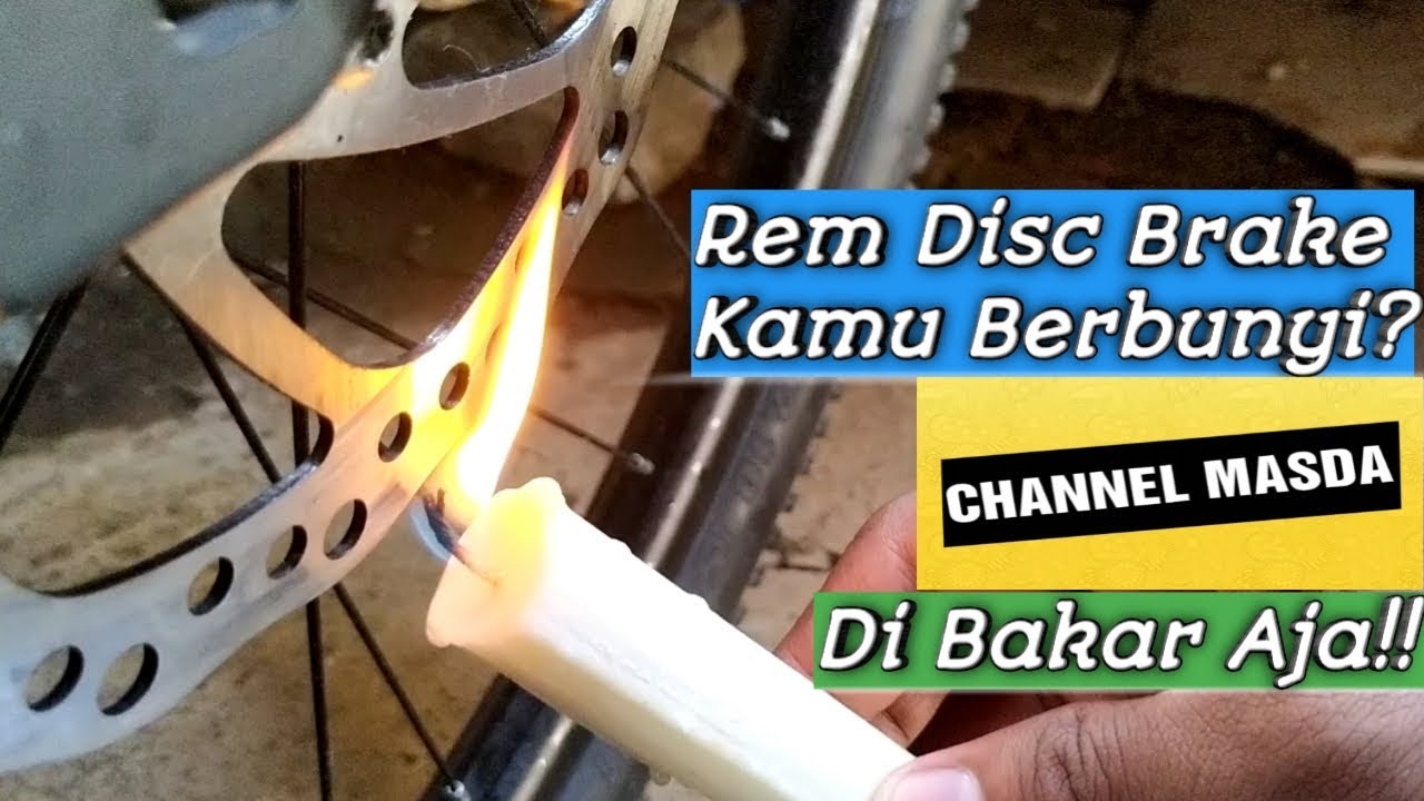 Cara Mengatasi Rem Disc Brake Yang Berbunyi Pada Sepeda MTB - YouTube