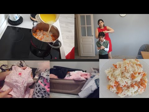 Yataq altından nələr çıxdı ❓ Yadigar saxladiqlarim. Boranı plov . #vlog
