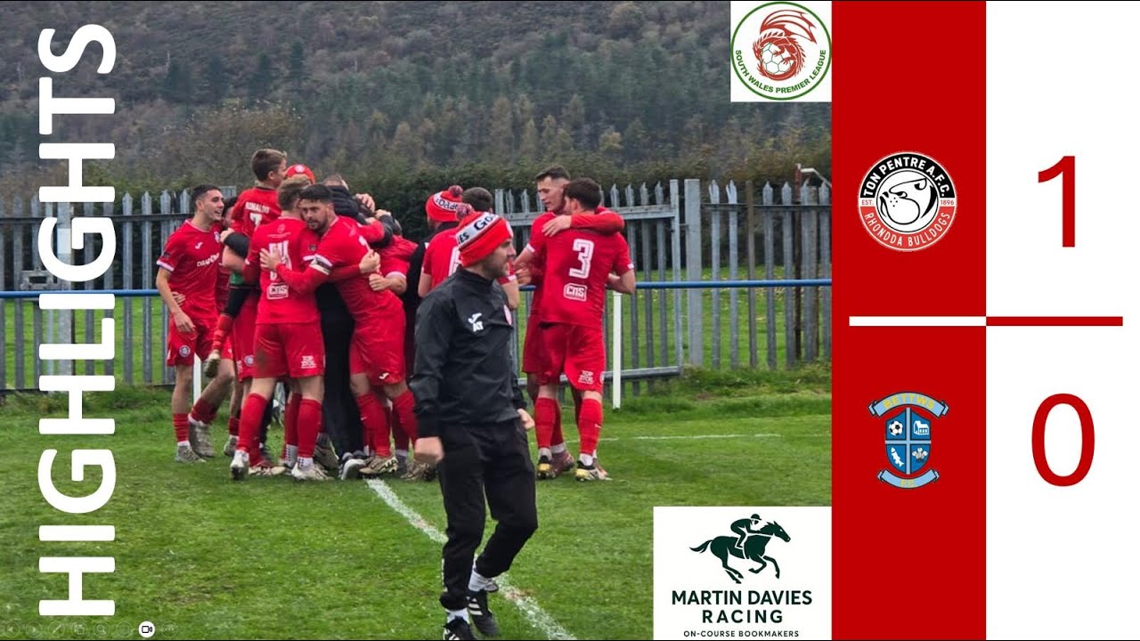 Ton Pentre AFC VS Bettws FC, Highadmit Project South Wales Premier ...