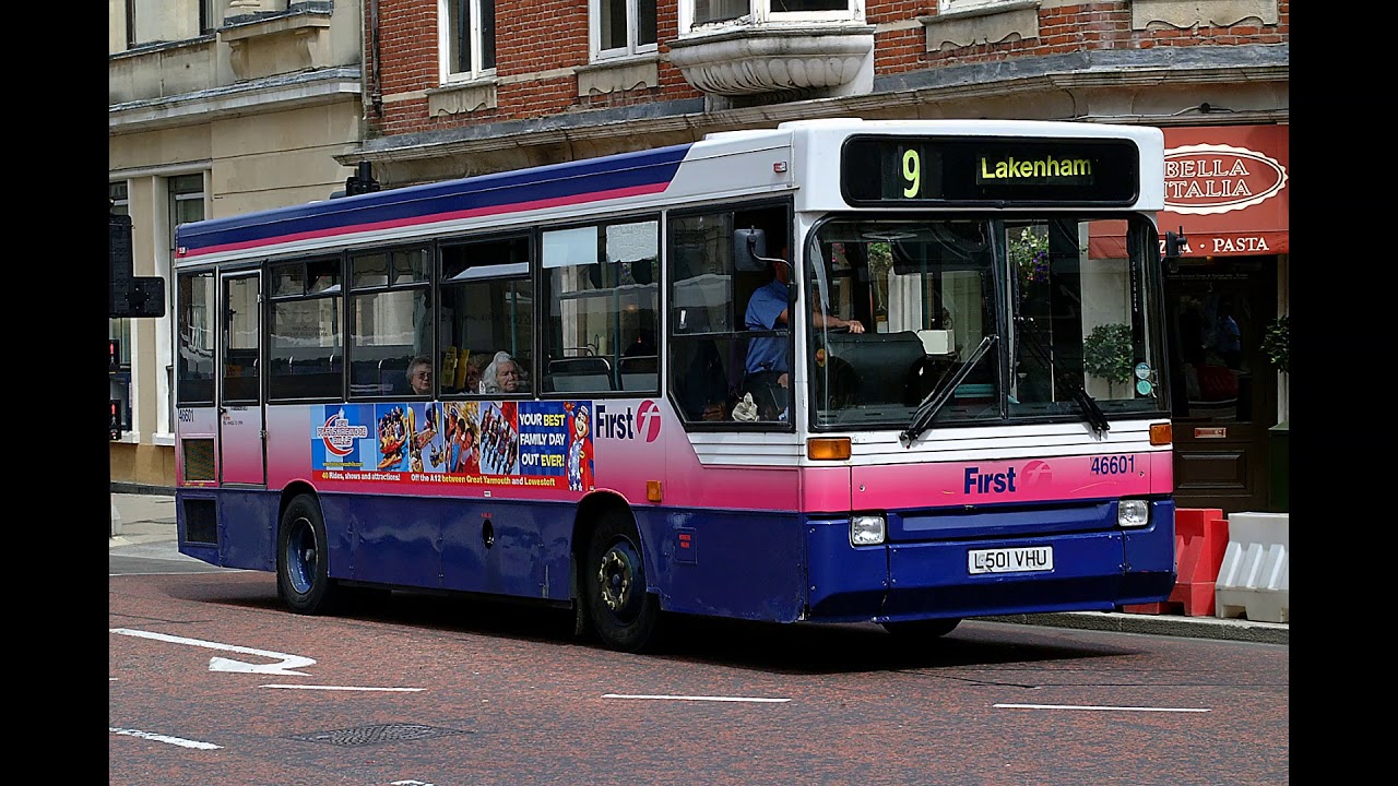 Buses In Norwich 2005 - YouTube