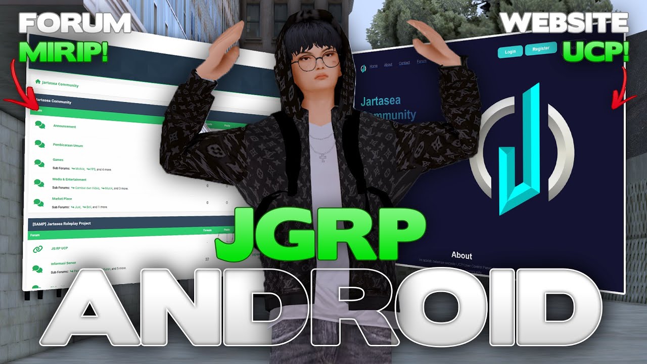 SERVER JGRP VERSI ANDROID DENGAN UPDATE TERBARU!! - YouTube