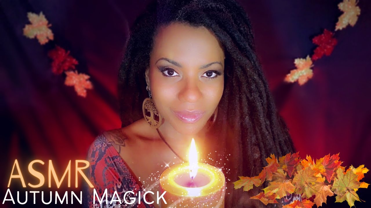 ASMR 🍂 Autumn Vibes💫 Sigil Magick for GRATITUDE & BALANCE + An Autumn ...