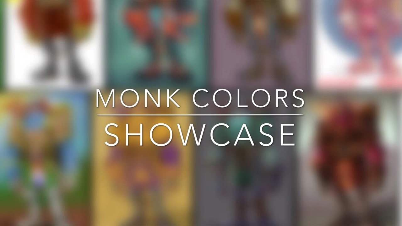 Monk Colors - Showcase - YouTube