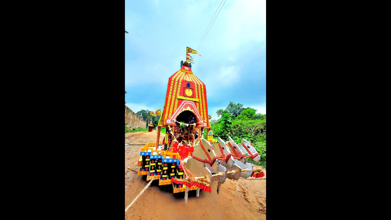Jagannath Puri Rath Yatra + How to make rath + Jagannath rath + DIY ...