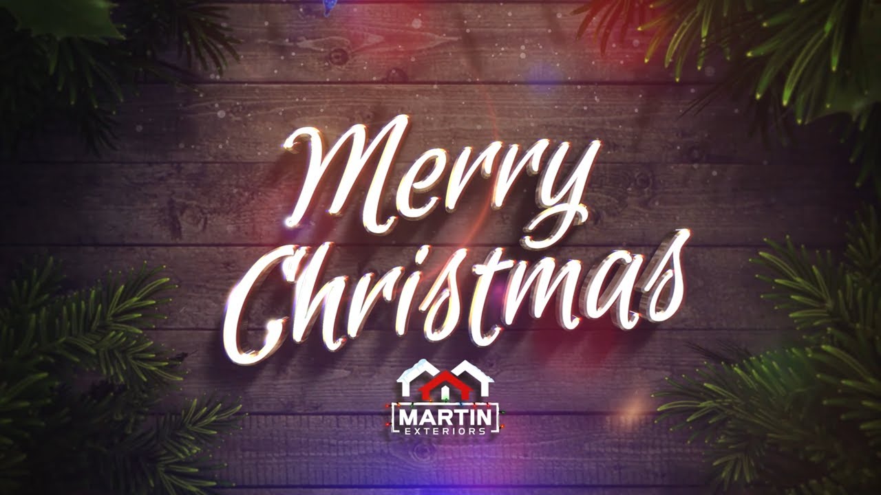 Merry Christmas from Martin Exteriors - YouTube