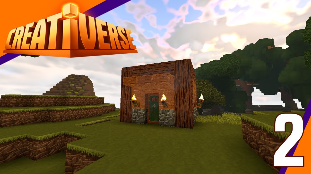 Starting to Mine! Let's Play Creativerse - Part 2! - YouTube