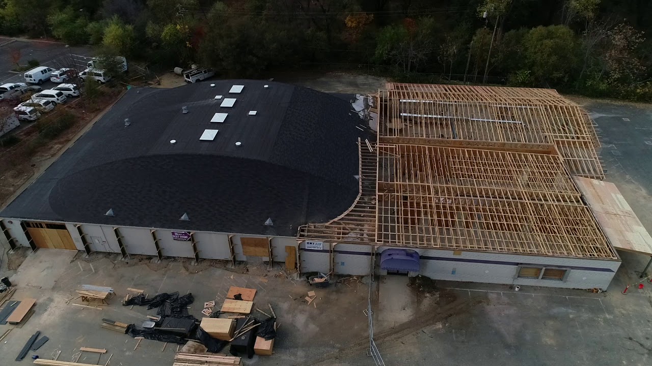 Progress of the New MORE Building - YouTube