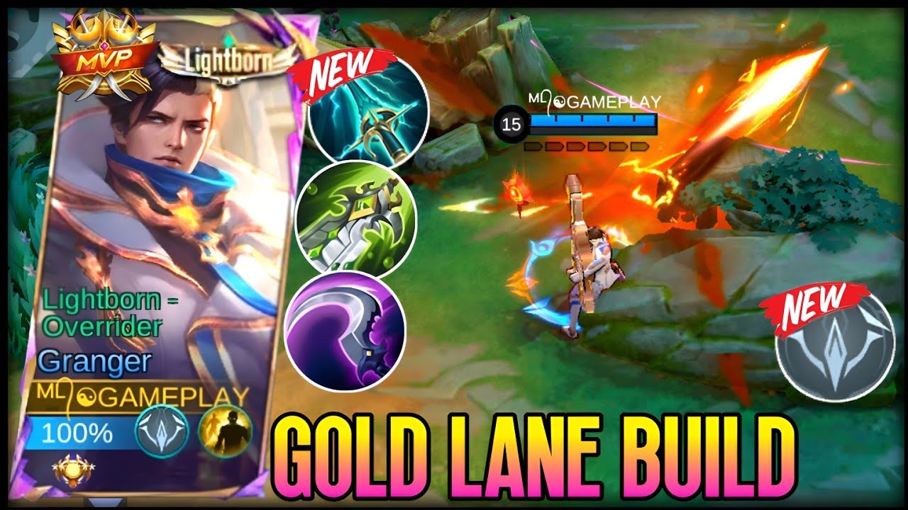 NEW 1 SHOT BUILD FOR GRANGER GOLD LANE!!😱 BUILD TOP 1 GLOBAL GRANGER ...