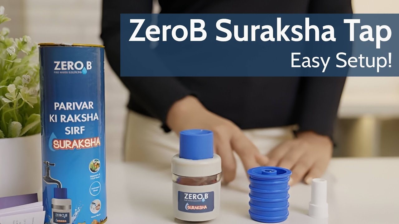 ZeroB Suraksha Tap Installation | Easy Installation for Smart Hydration ...