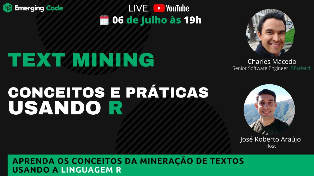 Text Mining Conceitos e Práticas usando a linguagem R - YouTube