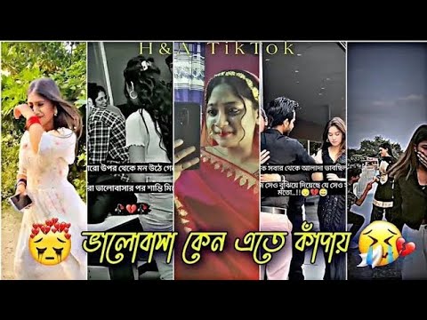 Sad💔 TikTok Video (পর্ব-৫) | Bangla Sad TikTok Video 2025 | New TikTok Video | #MojarKahiniBD
