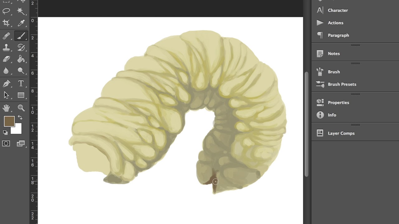 Hercules Grub timelapse painting by Offend My Eyes - YouTube