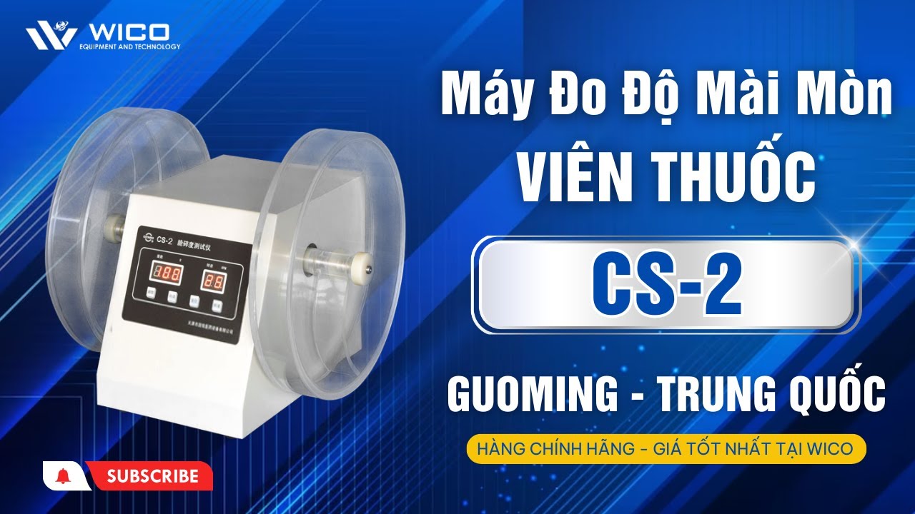 Máy Đo Độ Mài Mòn Guoming Trung Quốc CS-2 - YouTube