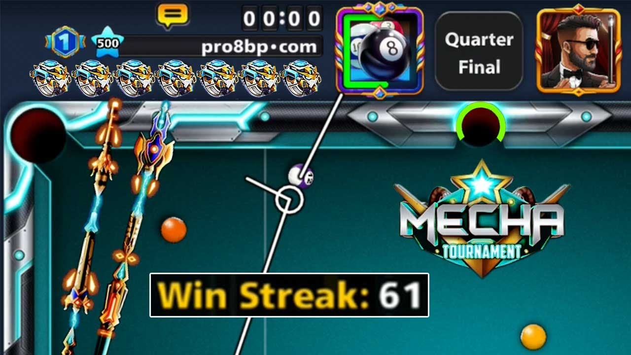 I got Ring Easily 💍 Mecha Tournament 8 ball pool New Cue And Ring - YouTube