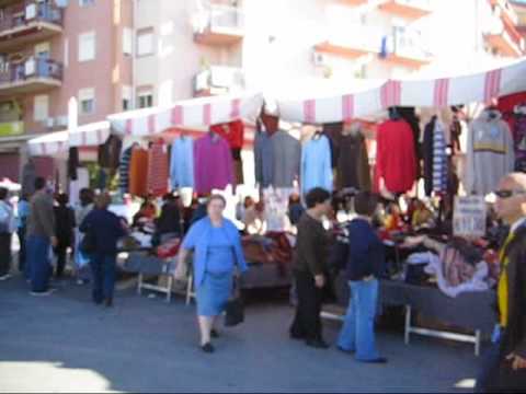 Agrigento street market - YouTube