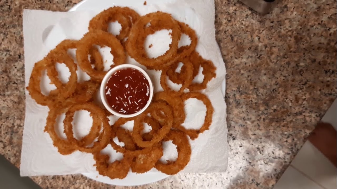 Onion rings| Crispy Onion Rings| Restaurant Style Onion Rings - YouTube