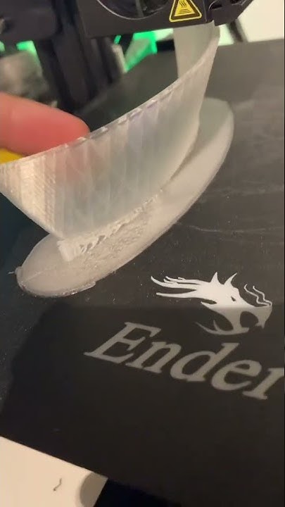 Cool transparent 3d print filament PLA #3dprinting #cosplay #shorts # ...