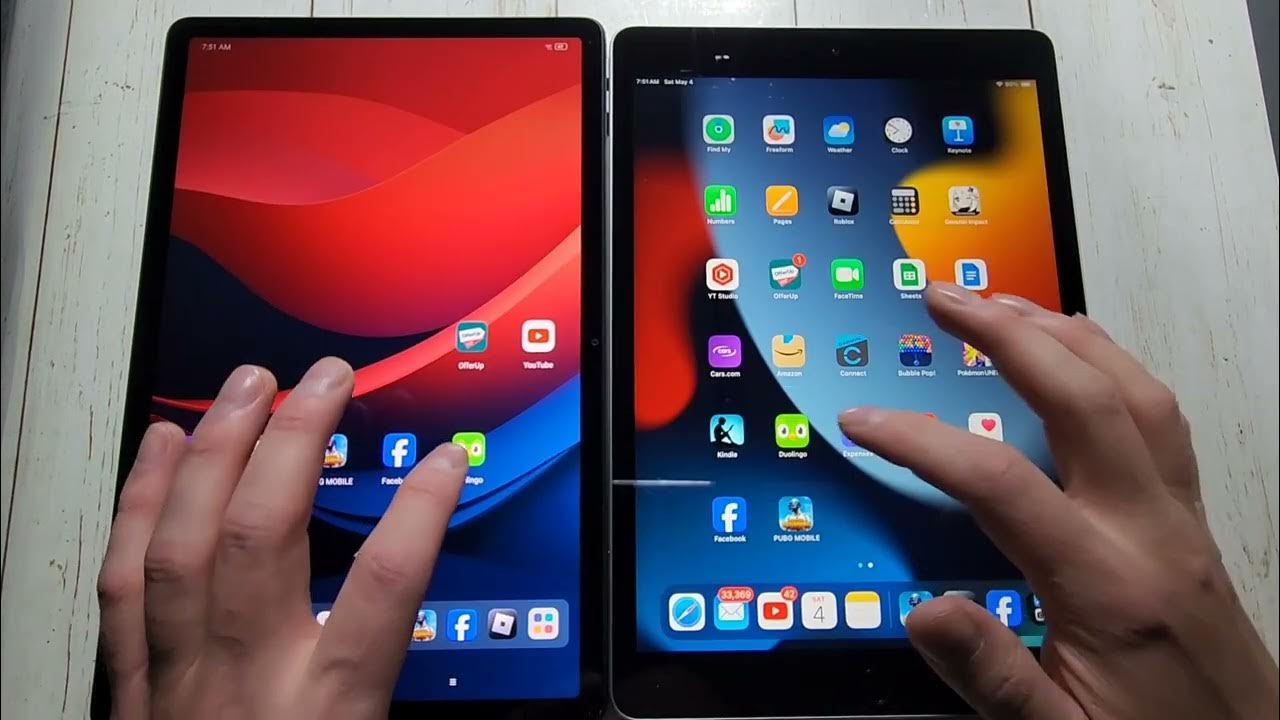 iPad 9 Vs Lenovo Tab M11 Speed Test Comparison - YouTube