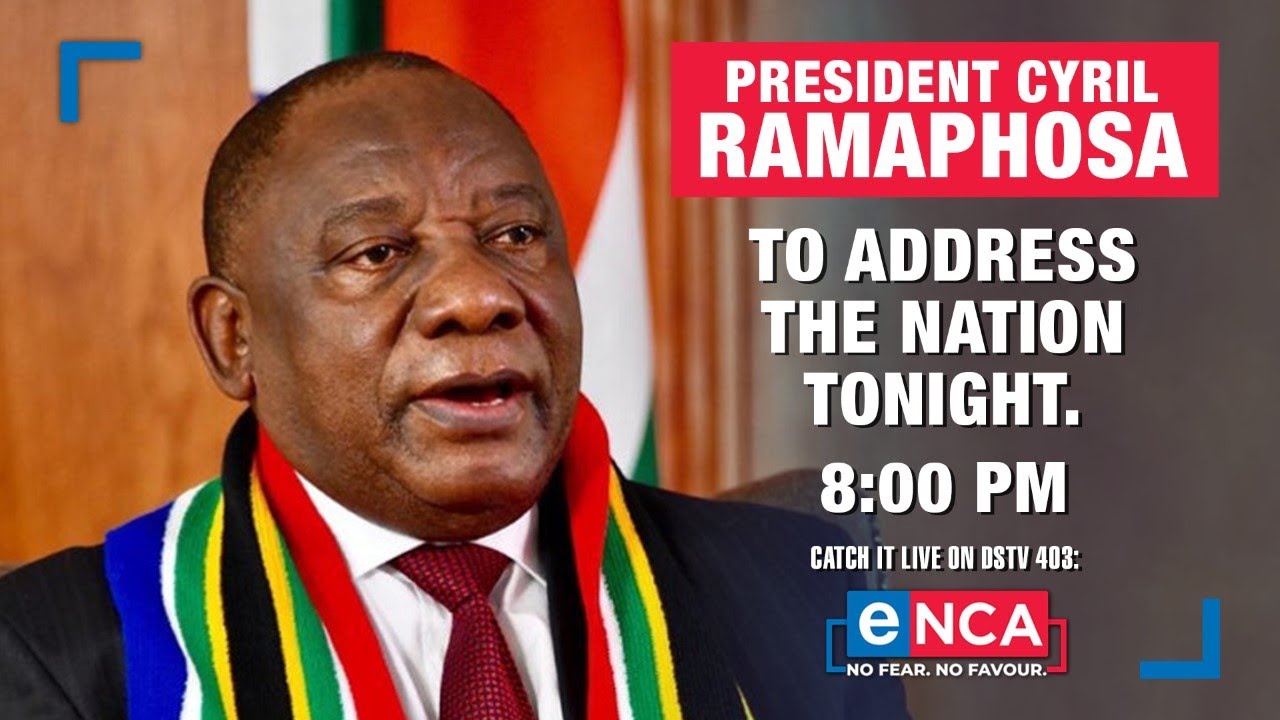 Ramaphosa addresses the nation - YouTube