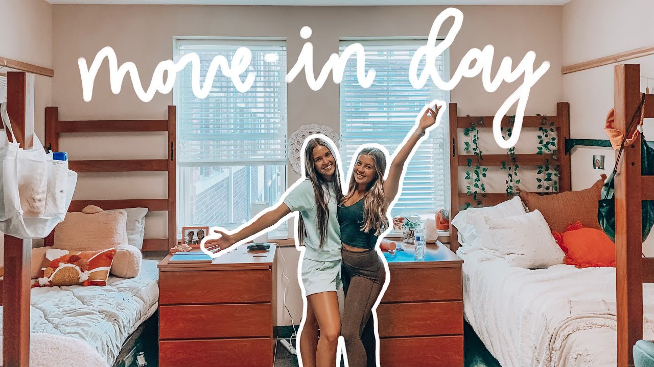 college move-in day vlog! - YouTube