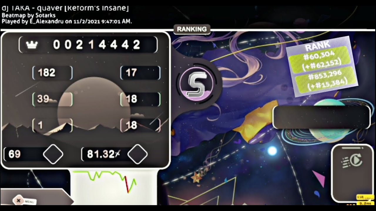 [osu] 4.86⭐ Quaver dj TAKA - YouTube