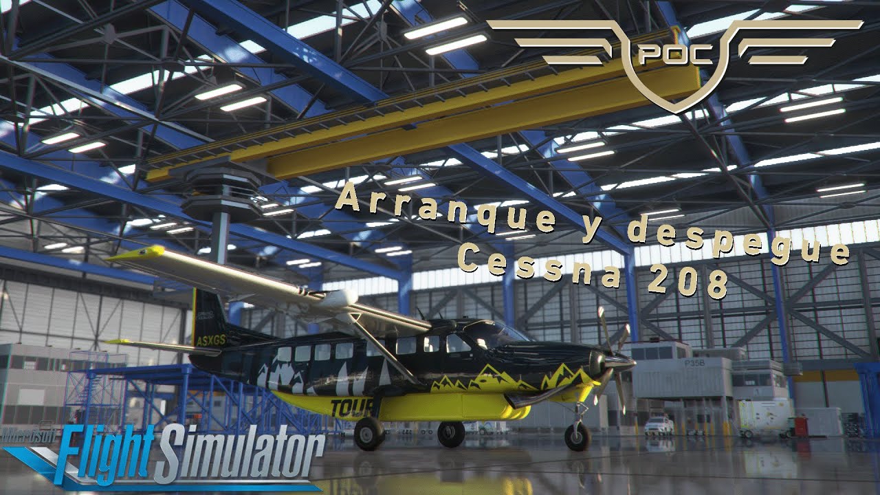 🛫 Despegue Cessna 208 Grand Caravan en Microsoft Flight Simulator | Tutorial Completo - YouTube
