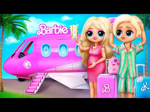 Uçakta Hamile Oyuncak Bebek / 31 LOL OMG Kendin Yap Projesi