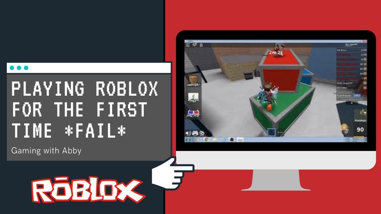 Playing My First Games On ROBLOX! - YouTube
