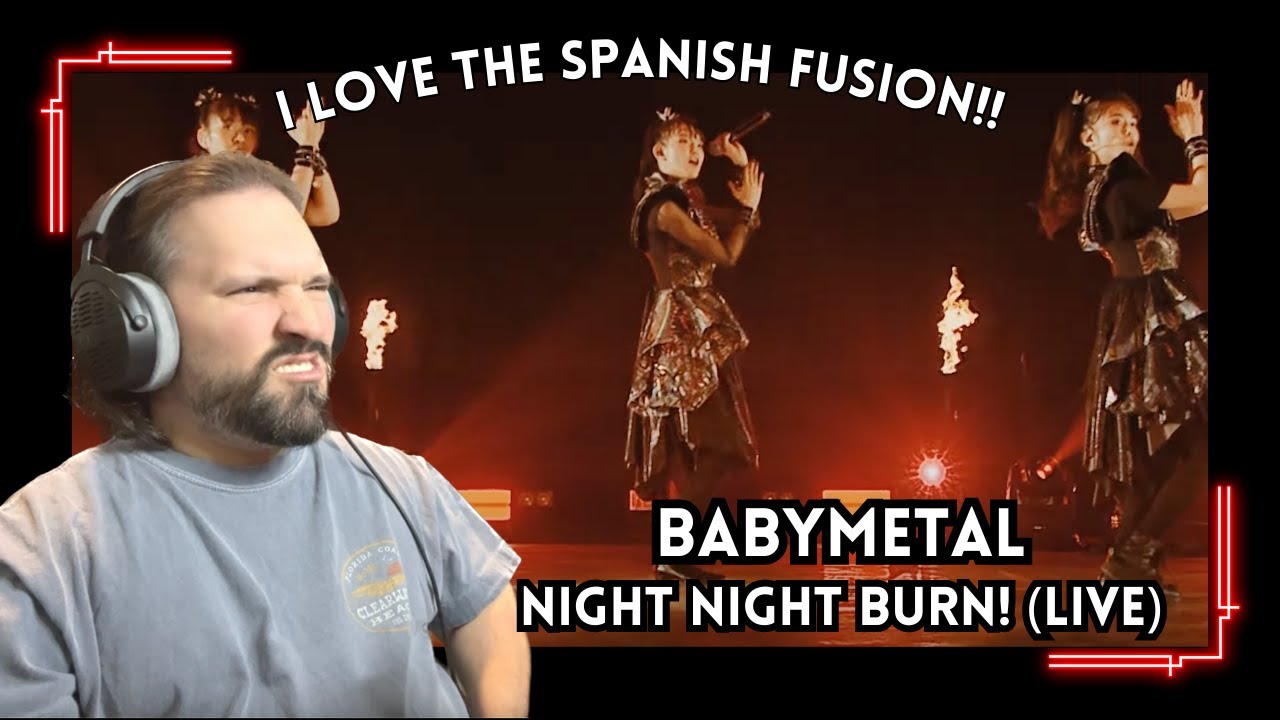 EDM Producer Reacts To BABYMETAL - Night Night Burn! Live at Legend ...