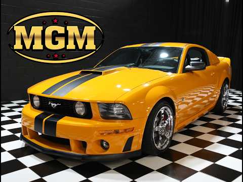 2007 Ford Mustang ROUSH STAGE 3 SUPERCHARGED 5 SPEED - For Sale