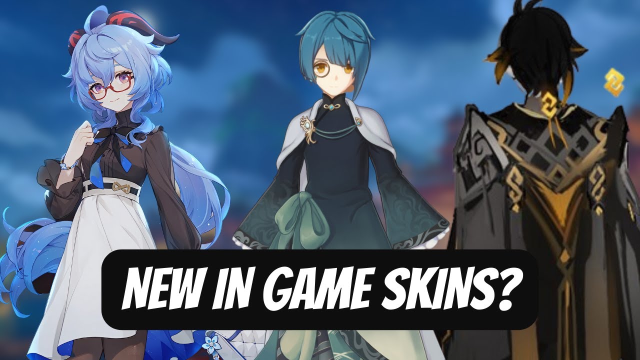 GANYU/XINGQIU/ZHONGLI/QIQI AND CHONGYUN SKINS IN 4.4? - Genshin Impact ...