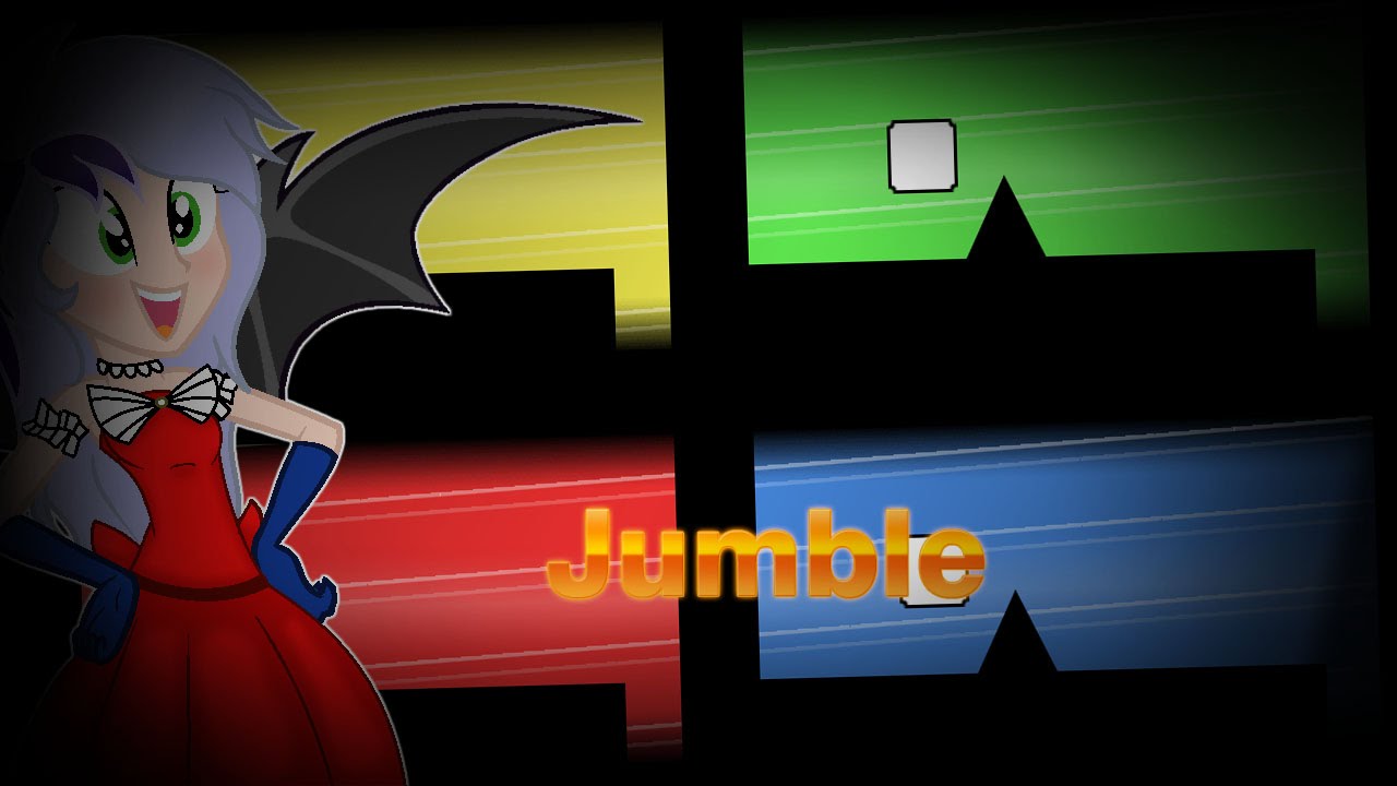 Geometry Dash Jumble By Jayuff 5* - YouTube