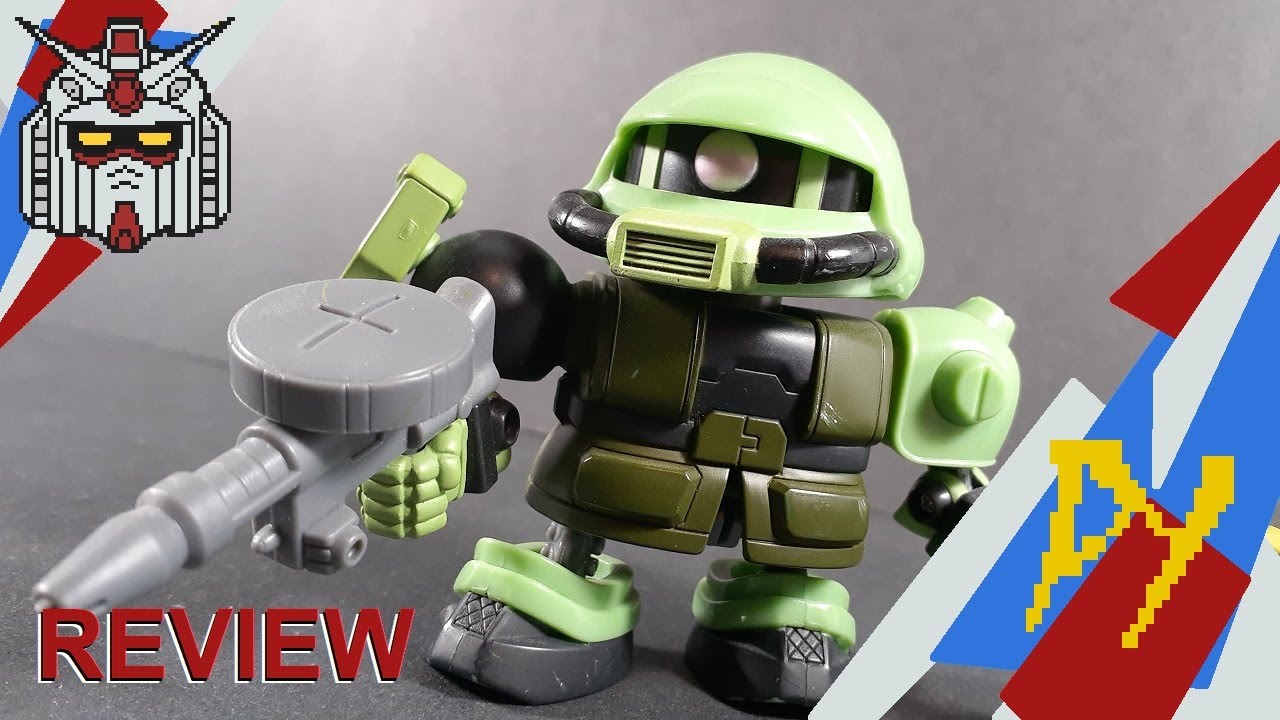 SD Zako Soldier Review - YouTube