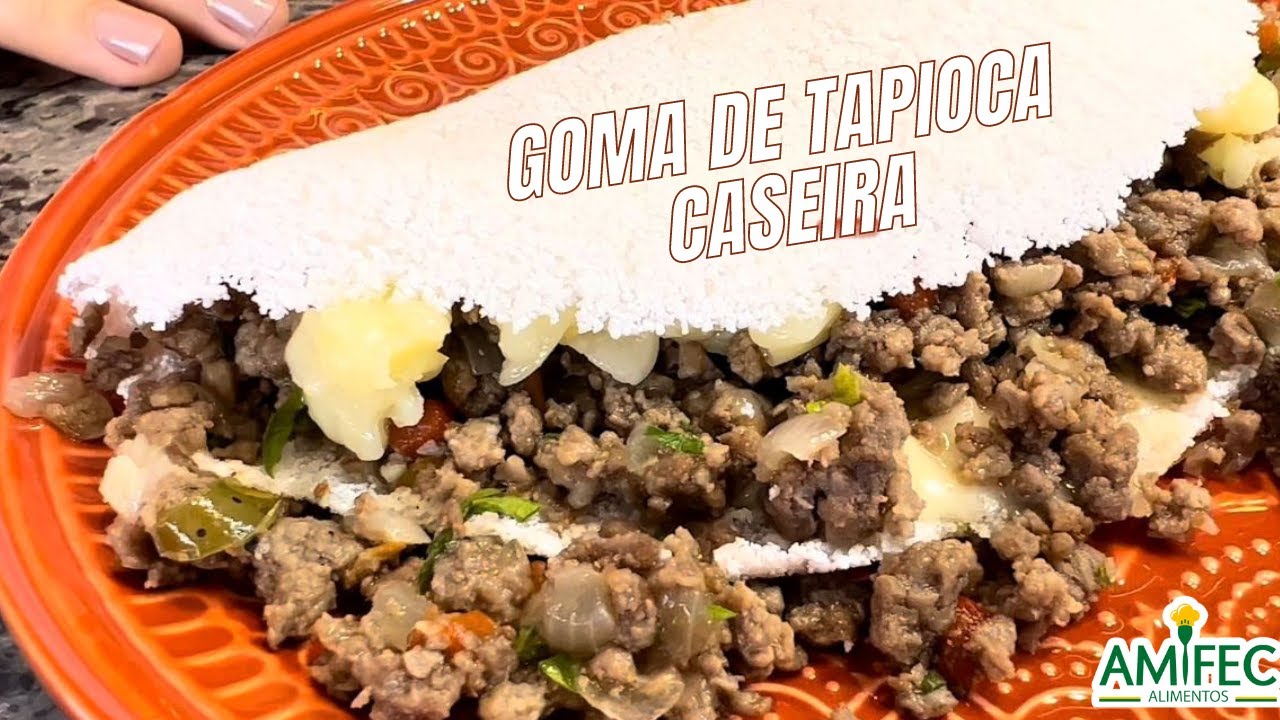 COMO PREPARAR A GOMA DE TAPIOCA EM CASA 🏡 - YouTube