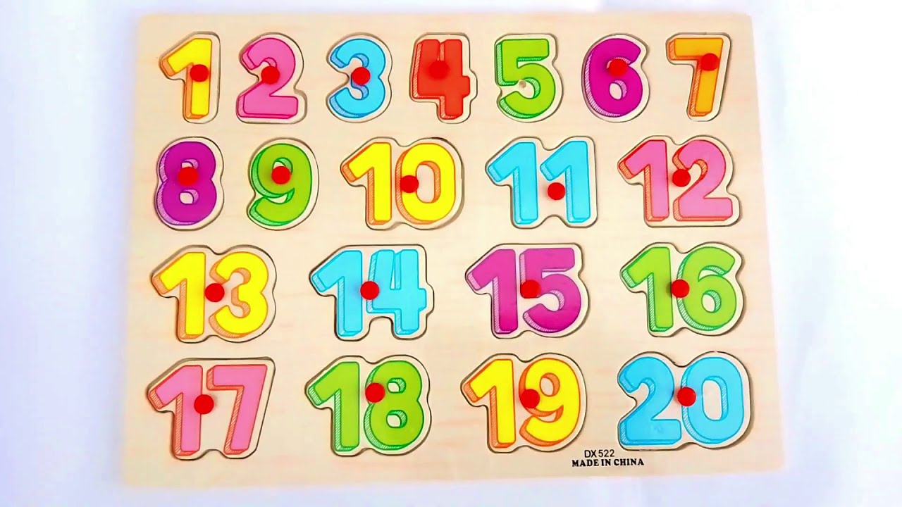 Learn Counting from 1 To 20 | 1234 Counting for Kids | Learn To Count ...