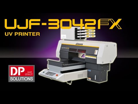 Mimaki UJF-3042 FX / 3042 HG / 6042 - YouTube