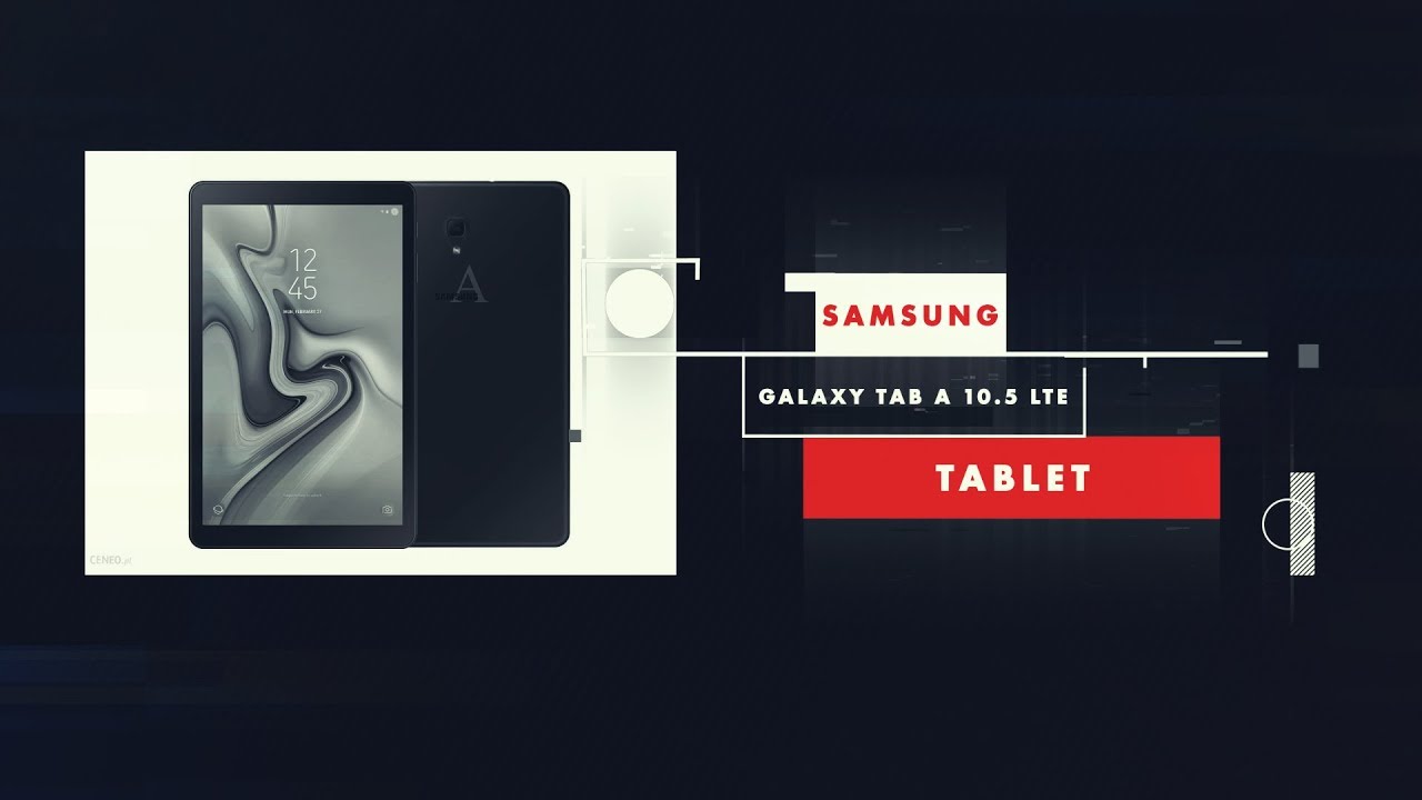 Tablet Samsung Galaxy Tab A 10 5 SM T595 LTE - YouTube