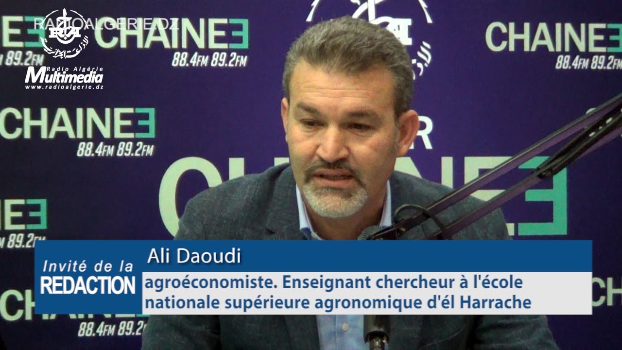 Ali Daoudi Agroéconomiste Enseignant chercheur à l'école nationale ...