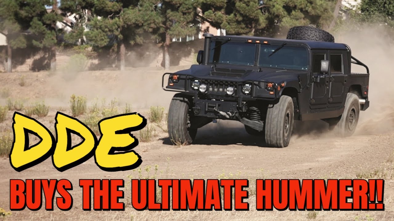 DDE BUYS THE ULTIMATE HUMMER H1! - YouTube
