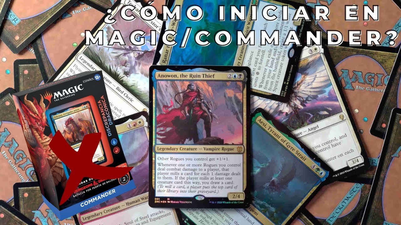 ¿Cómo iniciar en Magic the Gathering/Commander? - YouTube