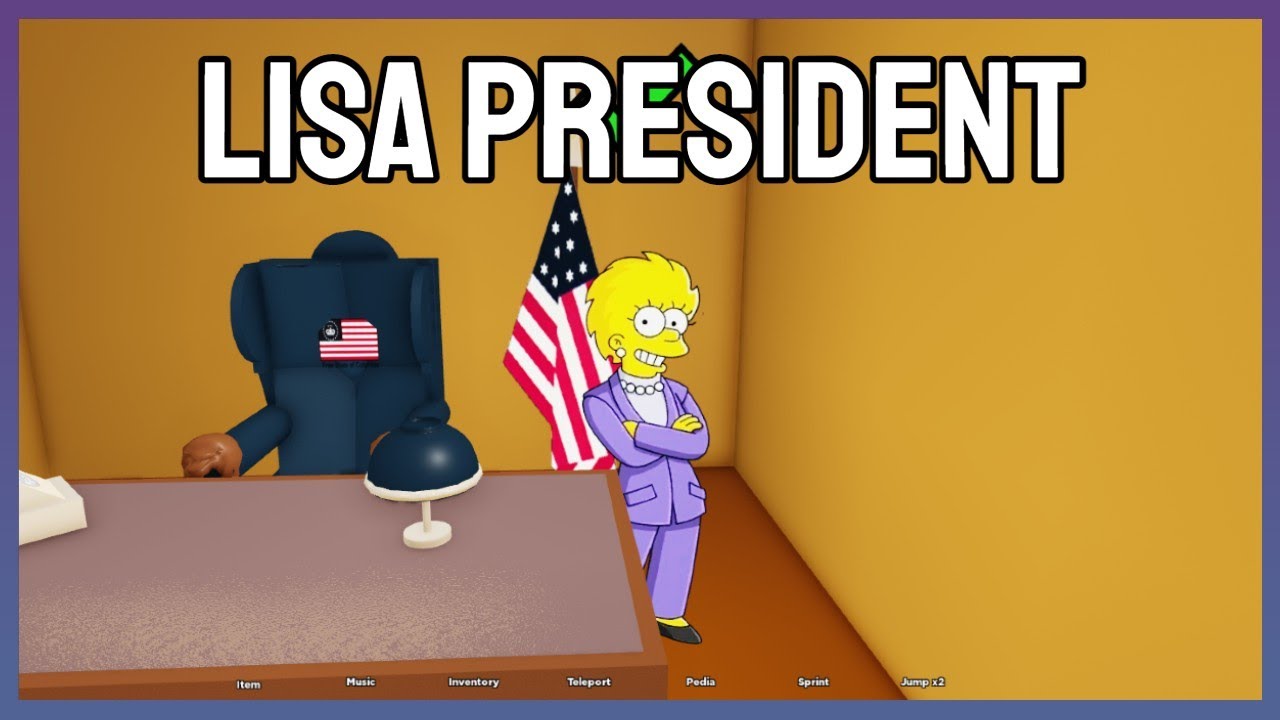 How to find "Lisa President" |ROBLOX FIND THE SIMPSONS - YouTube