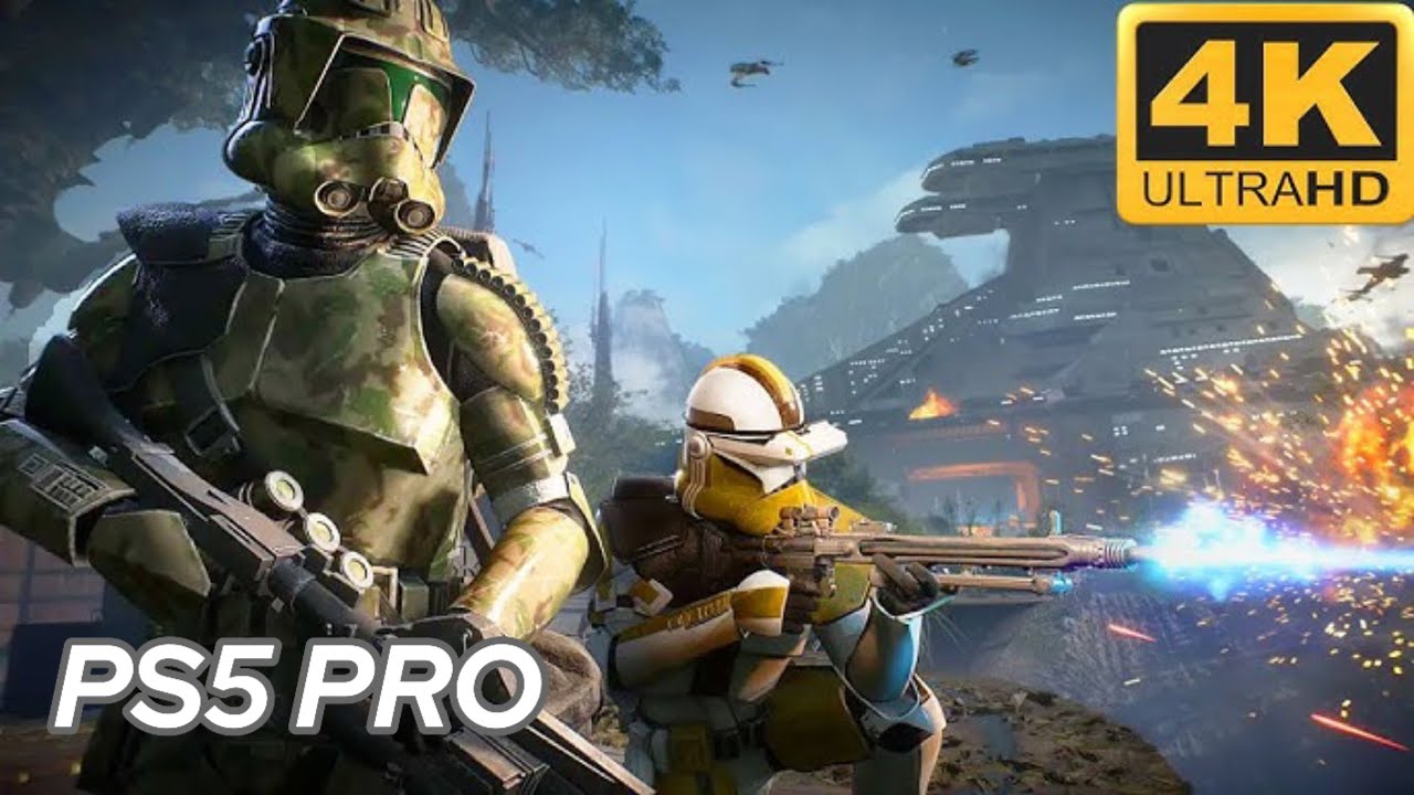 STAR WARS Battlefront II PS5 PRO Gameplay 4K - YouTube