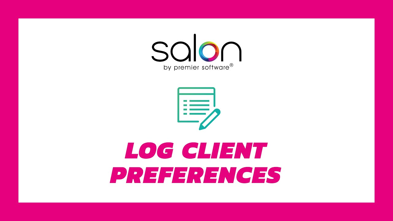 Salon Tips - Log Client Preferences - YouTube