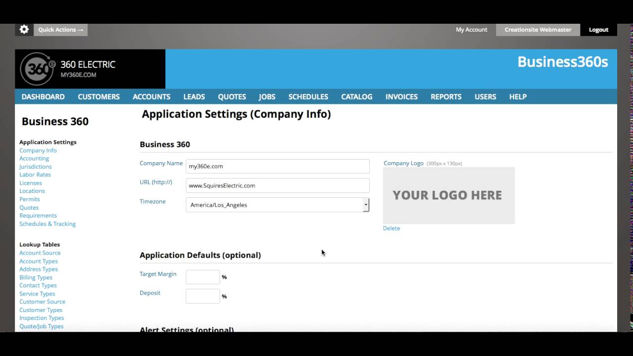 01 Getting Started - Application Settings - Company Info - YouTube