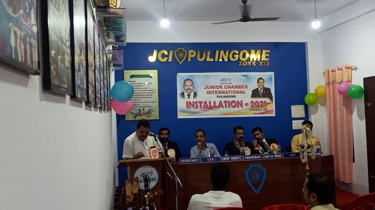 JCI Pulingome 2021 Installation Ceremony - YouTube