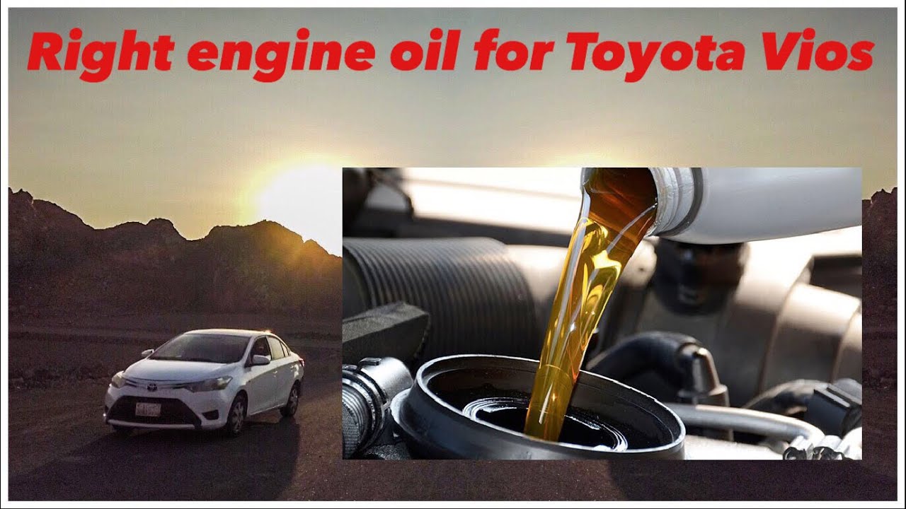 Toyota vios engine oil specs - YouTube