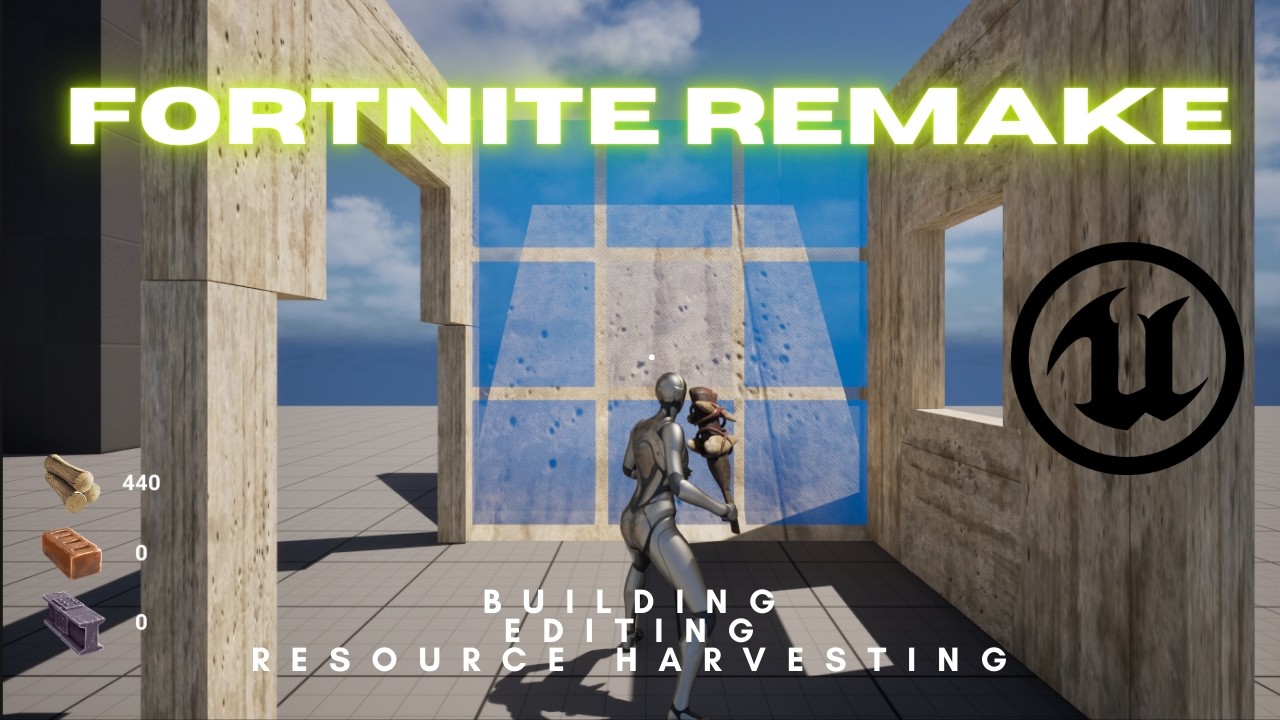 I Remade Fortnite's Building And Editing System In The Unreal Engine 5 ...