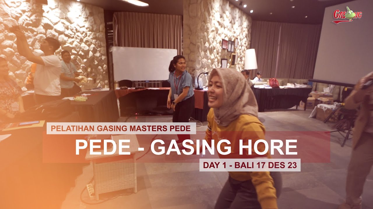 Serunya GASING Hore di GASING Masters PEDE! - YouTube
