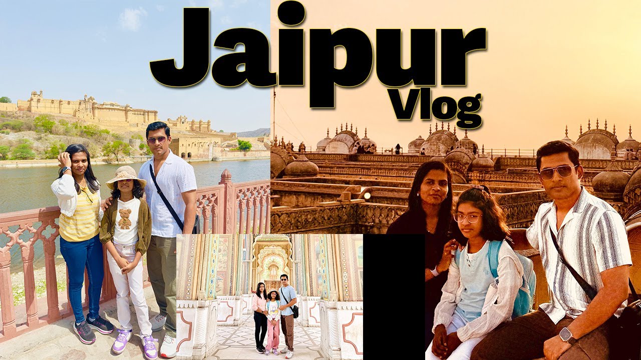 Jaipur vlog 🔥 Pinkcity💕 Home of Tigers,The underwater Palace,Palace of ...