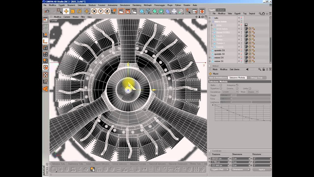 Cinema 4D tutorial - B25 - Part 20 - UVmap - 4 - - YouTube
